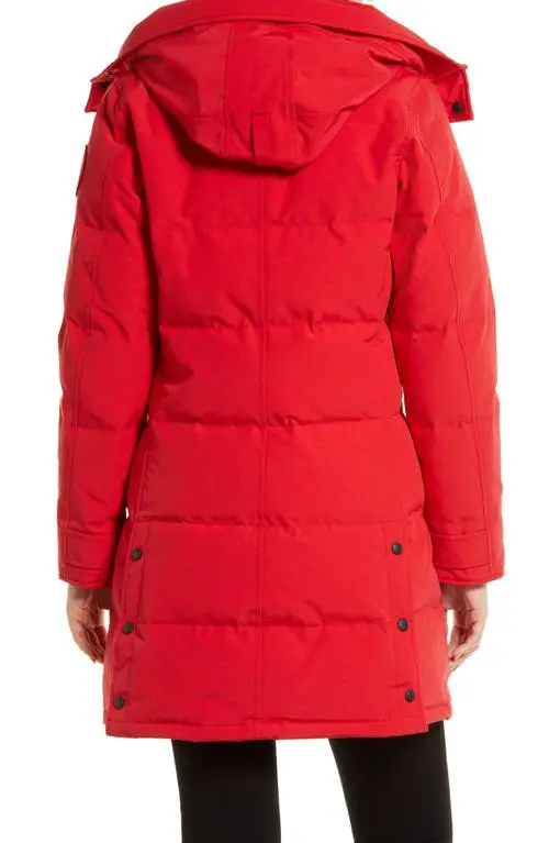 Canada Goose Shelburne Water-resistant Down Parka - Red