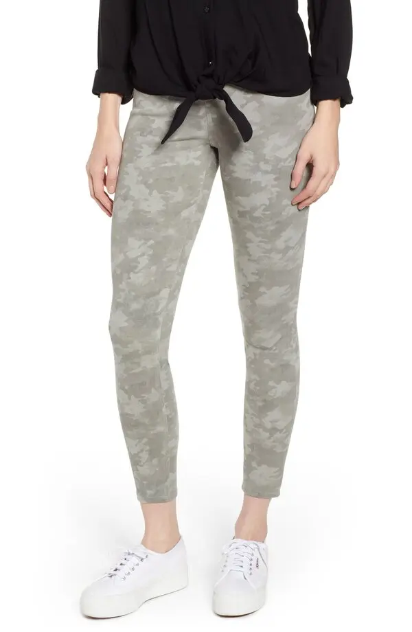 Spanx Jean-ish Leggings - Stone Wash Camo