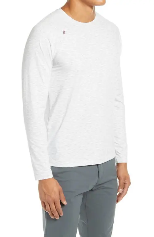 RHONE Reign Long Sleeve T-shirt - Gray Space Dye