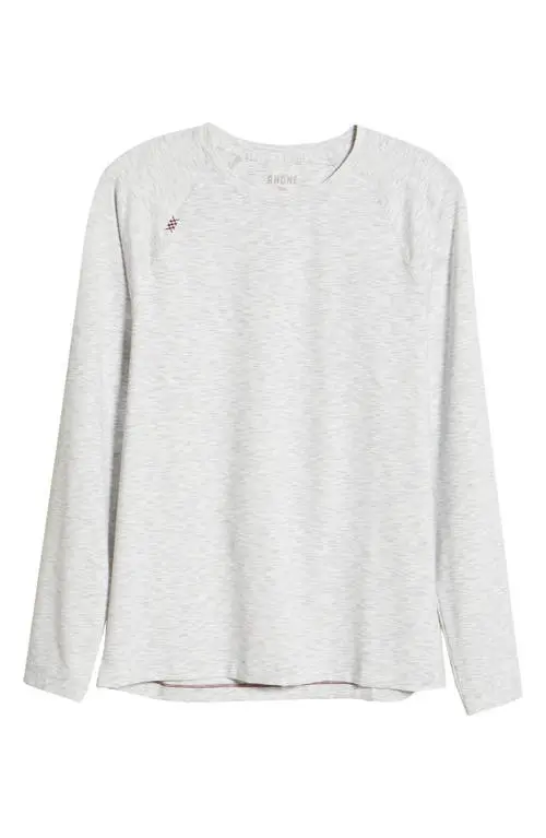 RHONE Reign Long Sleeve T-shirt - Gray Space Dye
