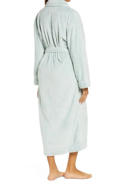 Majestic International Darlington Fleece Robe - Sage