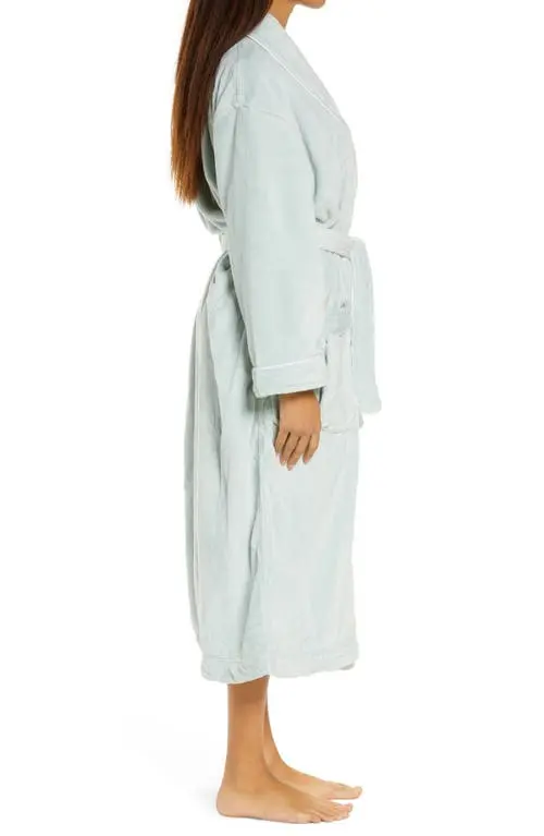 Majestic International Darlington Fleece Robe - Sage