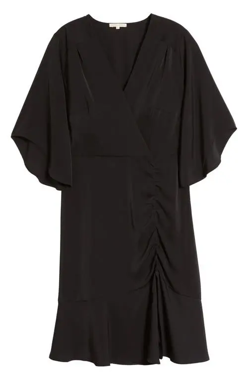 STANDARDS & PRACTICES Wrap Dress - Black