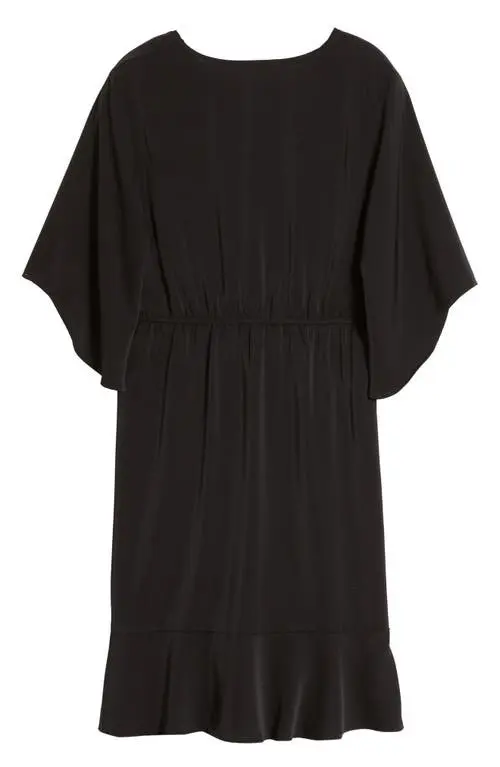 STANDARDS & PRACTICES Wrap Dress - Black