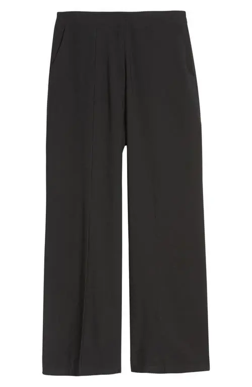 STANDARDS & PRACTICES High Waist Wide Leg Pants - Black