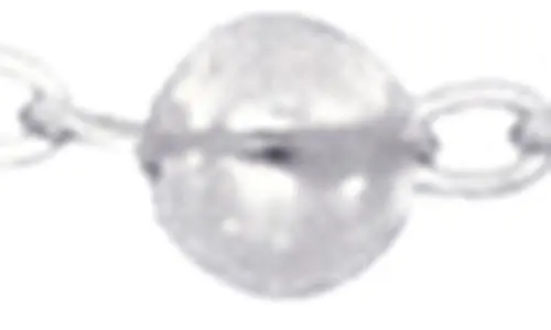 Bony Levy 14k Gold Ball Bead Chain Necklace - White Gold