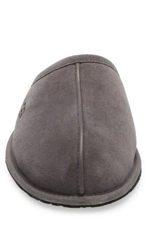 UGG Genuine Shearling Scuff Slipper - Dgry