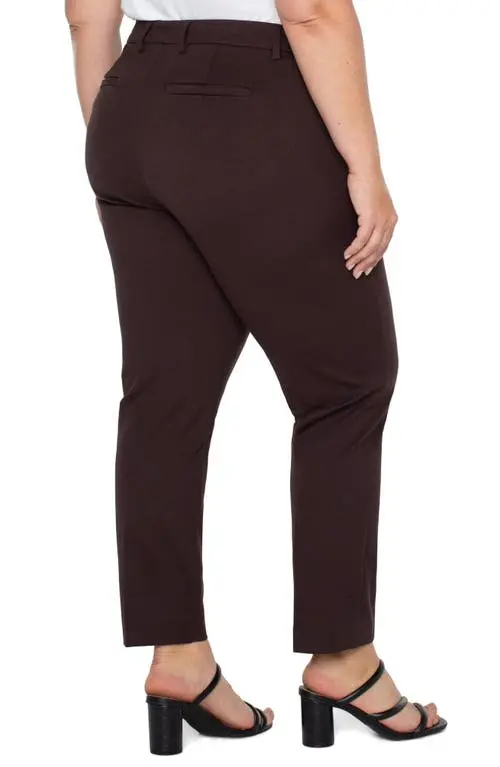 LIVERPOOL Kelsey Ponte Knit Trousers - Java
