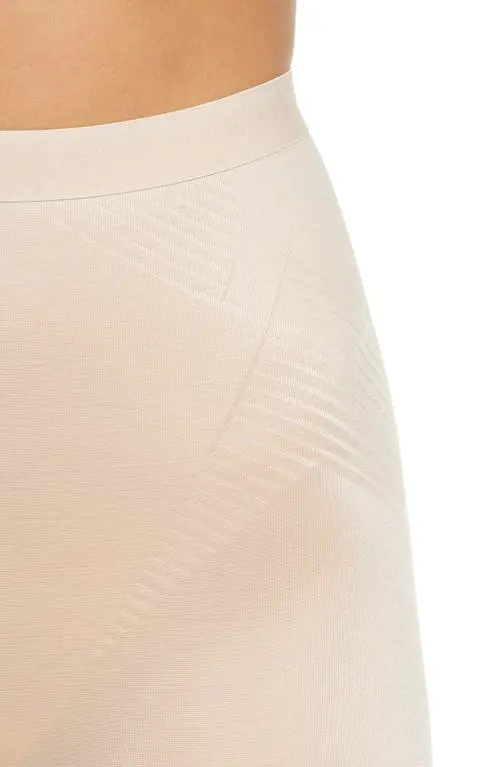 Spanx Spanxshape™ Invisible Mid-thigh Shorts - Champagne Beige