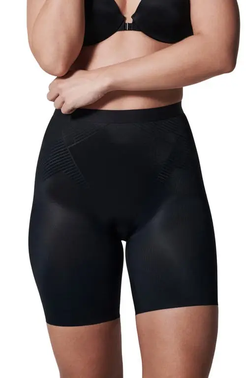 Spanx Spanxshape™ Invisible Mid-thigh Shorts - Very Black