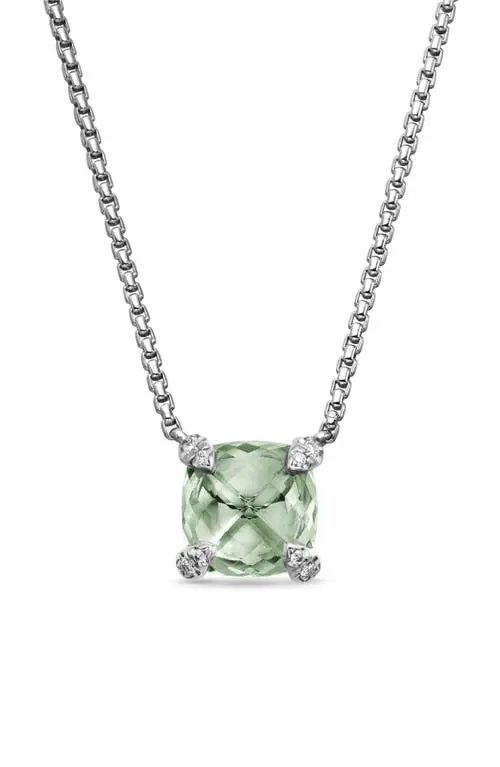 David Yurman Chatelaine® Pendant Necklace - Prasiolite