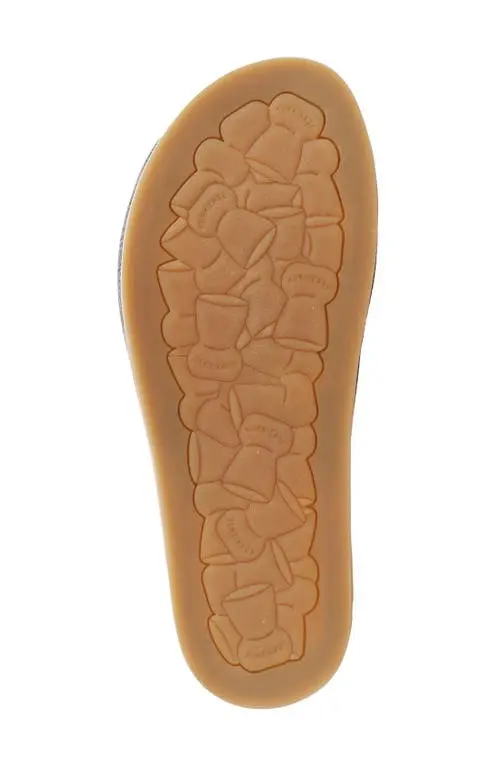 Kork-Ease® Leather Slide Sandal - Black Leather