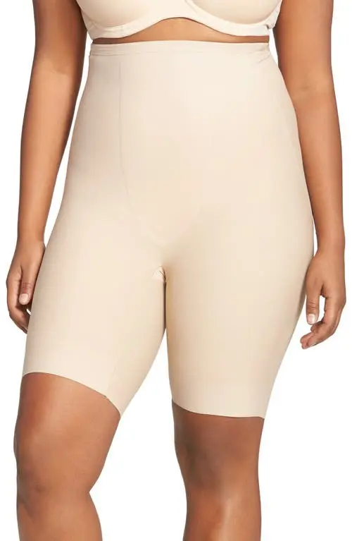 TC Shapewear High Waist Thigh Slimmer - Warm Beige