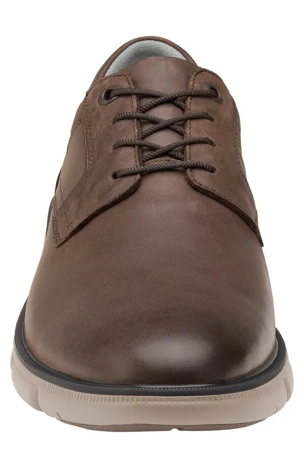 Johnston & Murphy Xc4® Tanner Plain Toe Derby - Dark Brown