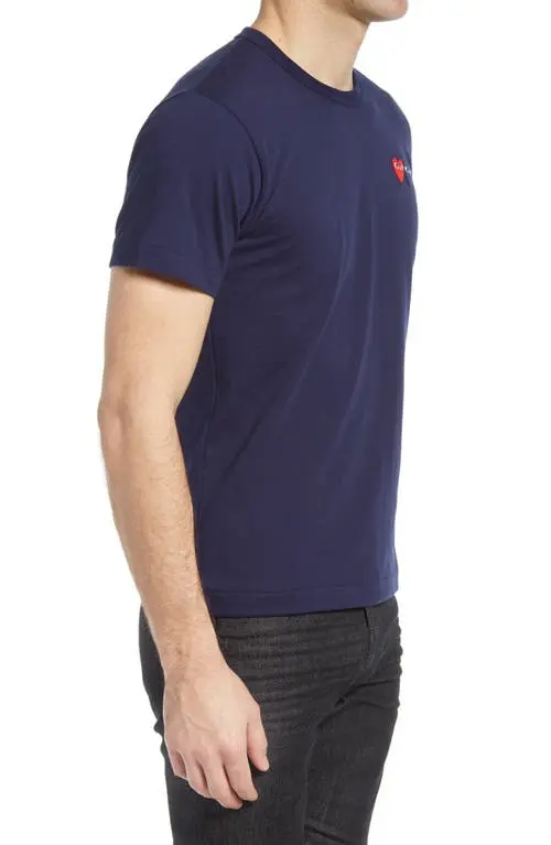 Comme Des Garçons Twin Hearts Slim Fit Jersey T-shirt
