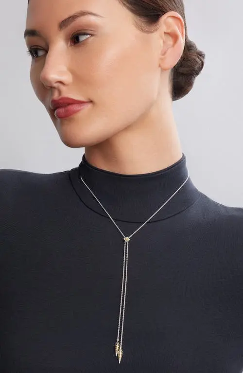 Lagos Ksl Pyramid Bolo Necklace
