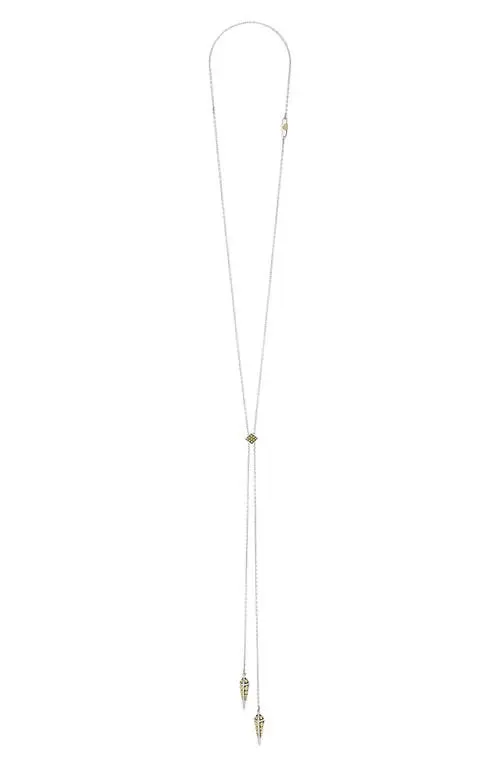 Lagos Ksl Pyramid Bolo Necklace