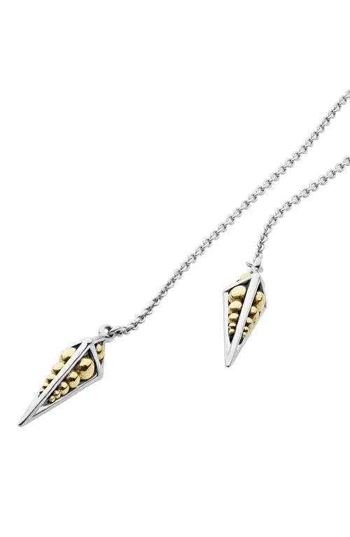 Lagos Ksl Pyramid Bolo Necklace