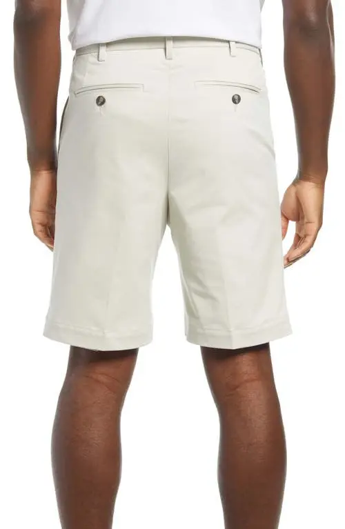 VINTAGE 1946 Classic Flat Front Chino Shorts - Stone