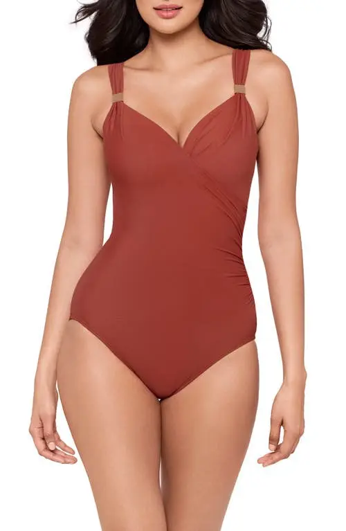MIRACLESUIT® Razzle Dazzle Siren One-piece Swimsuit - Terra