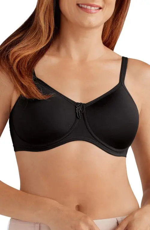 AMOENA Lara Soft Cup Bra - Black