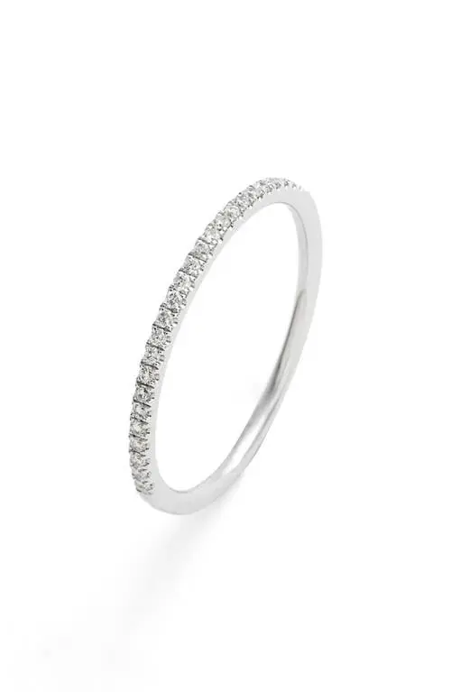 Bony Levy Diamond Stacked Band Ring - 18k White Gold