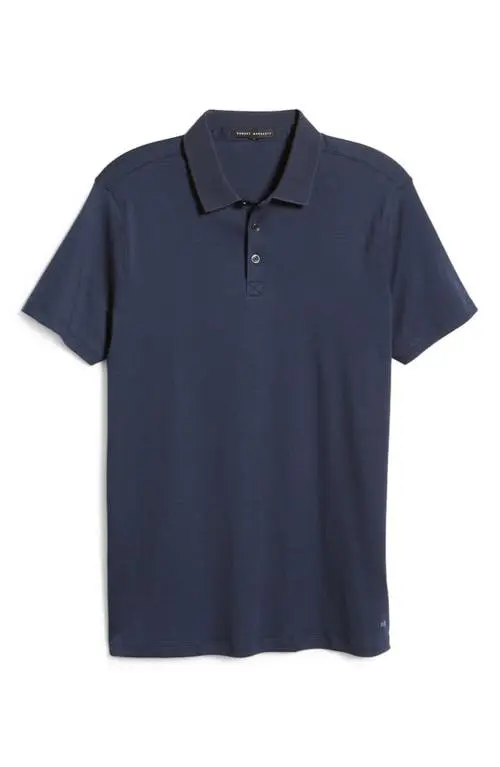 Robert Barakett Georgia Pima Cotton Polo - Blue Night