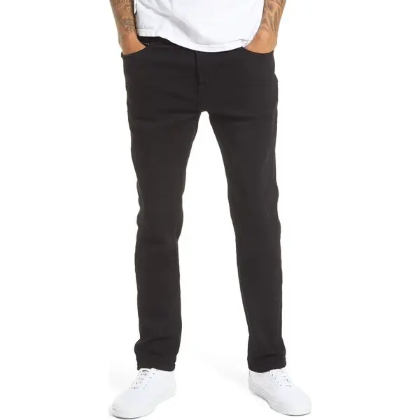 CULT OF INDIVIDUALITY Punk Super Skinny Jeans - Black