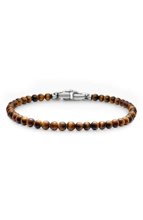 David Yurman Spiritual Beads Bracelet - Tigers Eye