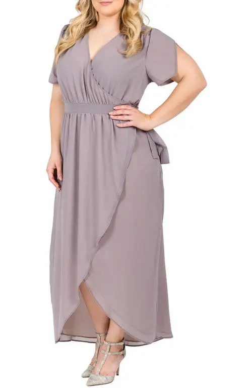 STANDARDS & PRACTICES Robin Wrap Maxi Dress