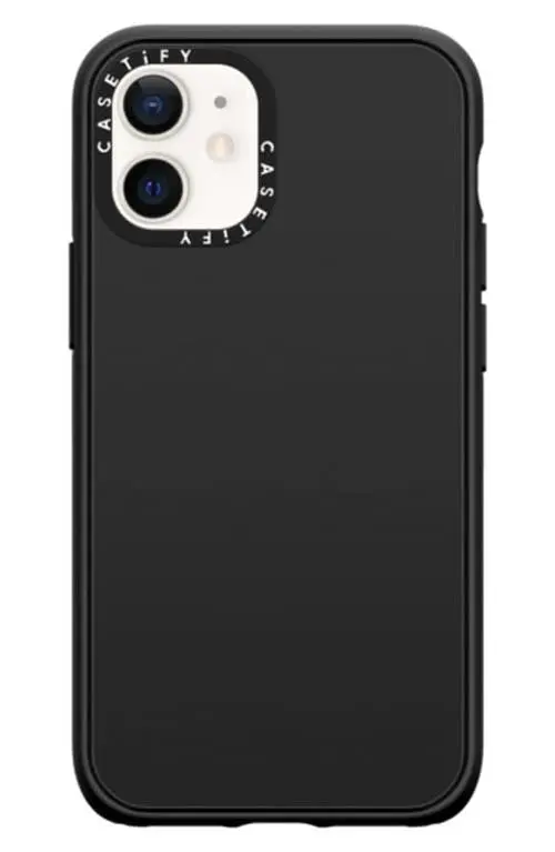 CASETIFY Solid Impact Case - Matte Black