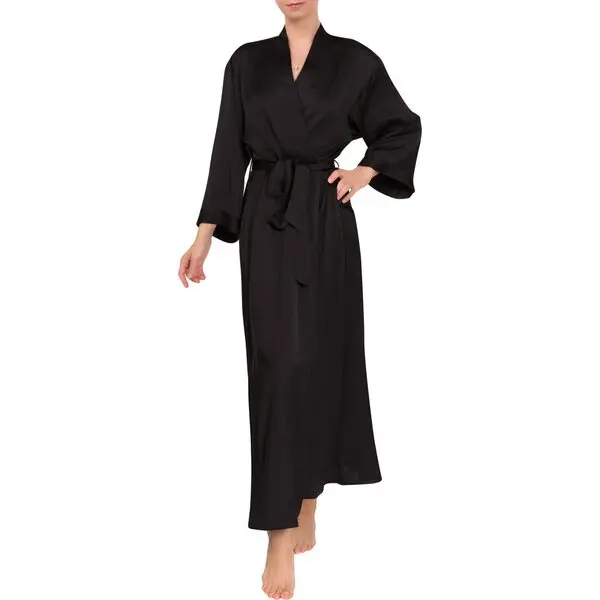 EVERYDAY RITUAL Colette Robe - Black