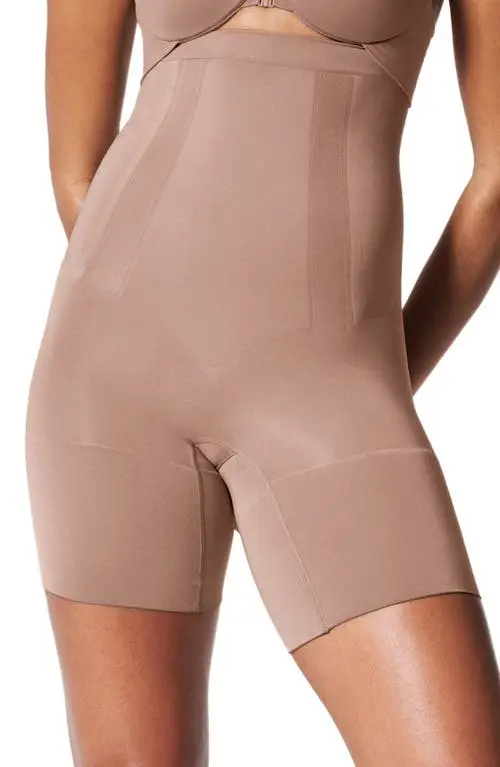 Spanx Spanxsculpt™ Oncore High Waist Midthigh Shorts - Caf Au Lait