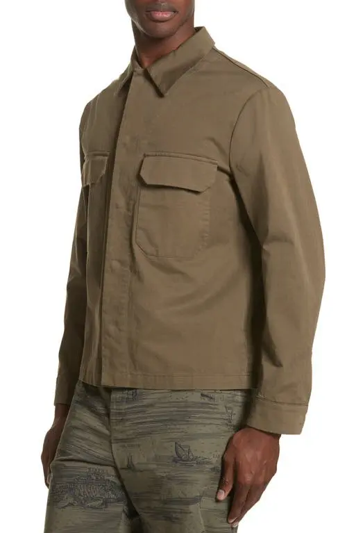 Barena Venezia Oversize Military Shirt - Army