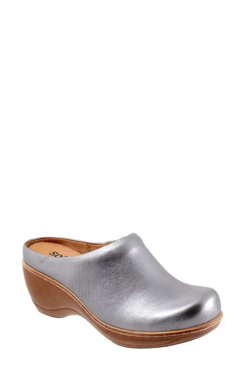 Softwalk Madison Clog - Pewter