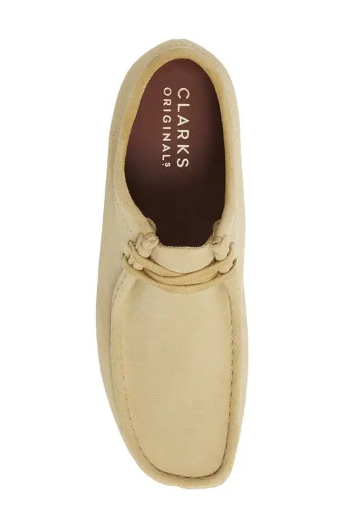 Clarks Wallabee Water Resistant Chukka Boot - Maple Suede