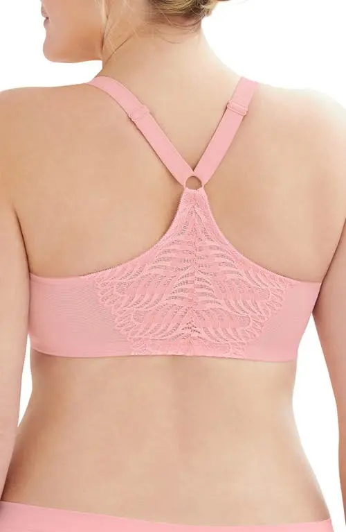GLAMORISE Wonderwire® Front Close T-back Underwire Bra - Pink