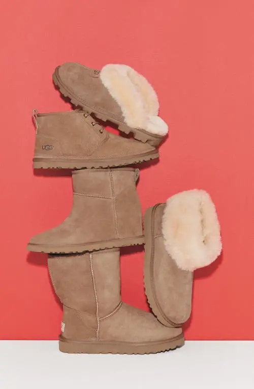 UGG Classic Ii Shearling Lined Short Boot - Sand