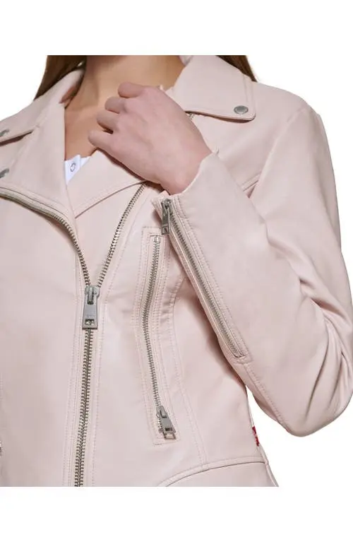 LEVI'S Faux Leather Moto Jacket