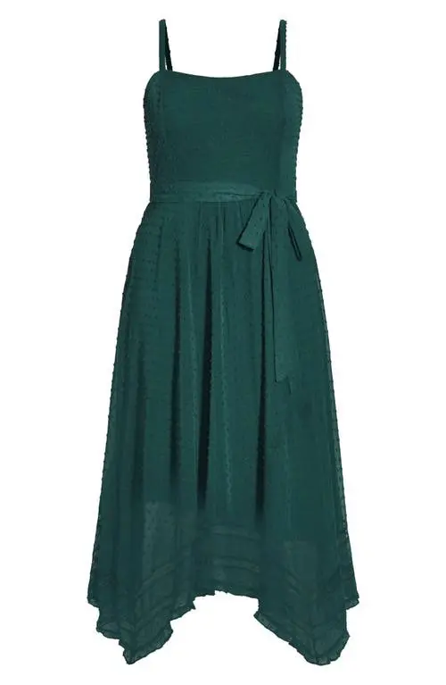 City Chic Flirty Nature Midi Dress