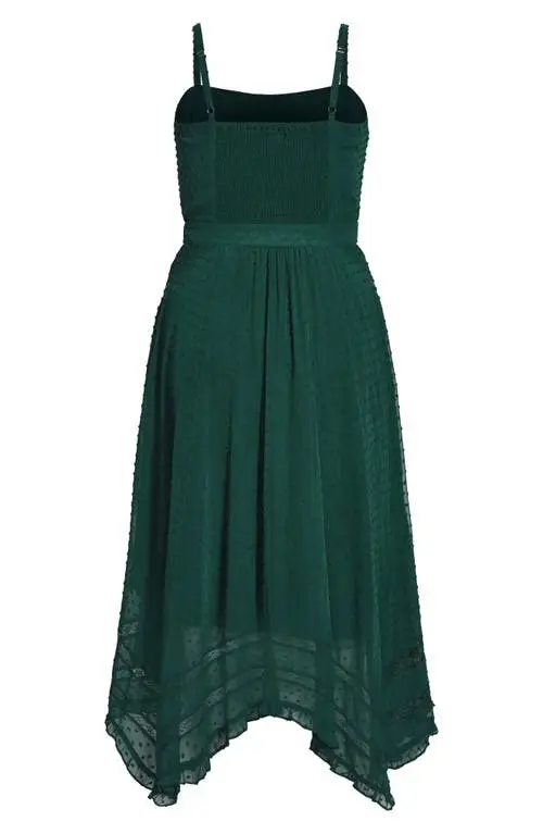 City Chic Flirty Nature Midi Dress