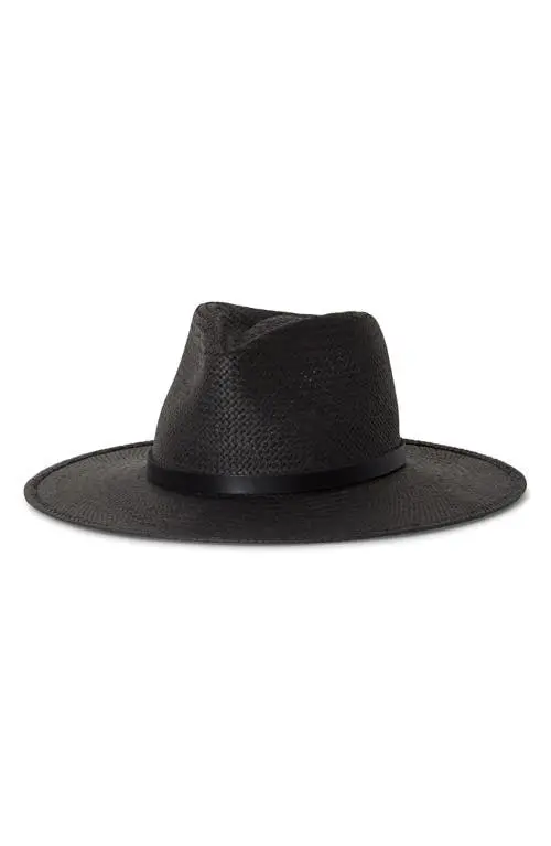 Janessa Leoné Sherman Packable Fedora - Black