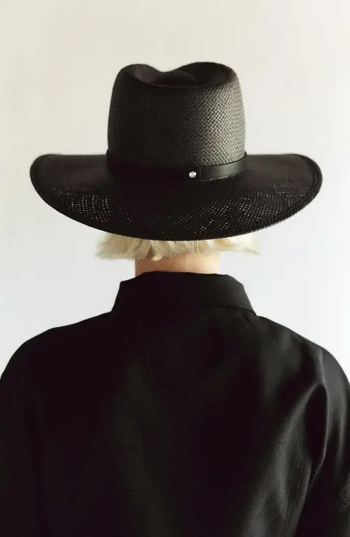 Janessa Leoné Sherman Packable Fedora - Black