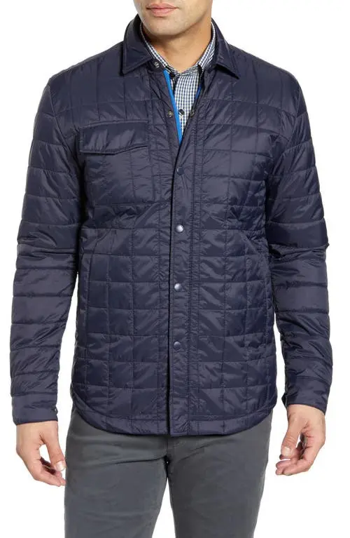 Cutter & Buck Rainier Primaloft Shirt Jacket - Dark Navy