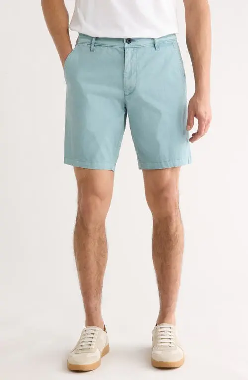 Ag Wanderer 8.5-inch Stretch Cotton Chino Shorts - Sulfur Smokey Blue