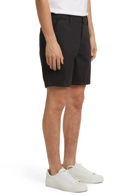 Ag Wanderer 8.5-inch Stretch Cotton Chino Shorts - Super Black