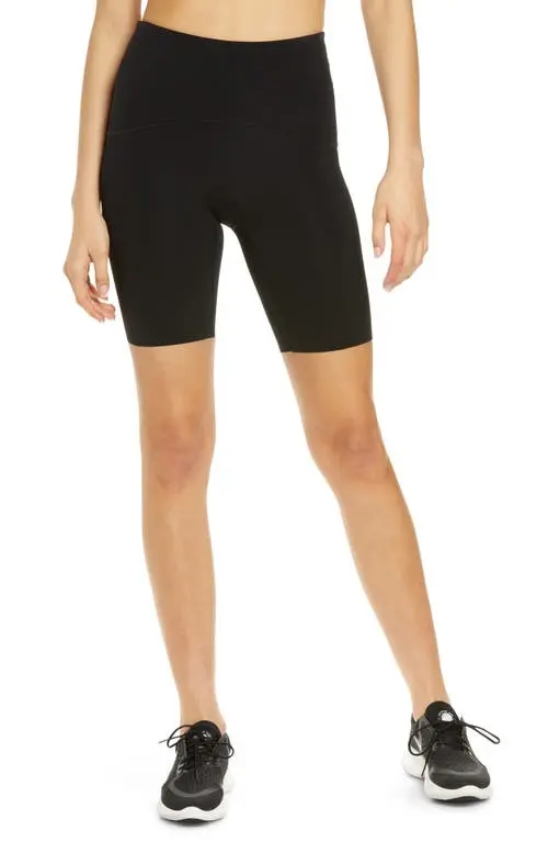 Spanx Booty Boost Active Bike Shorts - Very Black