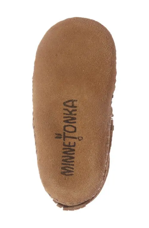 Minnetonka Riley Bootie - Brown Calf Hair