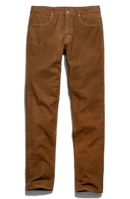 Billy Reid Moleskin Five-pocket Pants - Tobacco