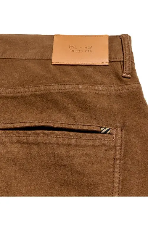 Billy Reid Moleskin Five-pocket Pants - Tobacco